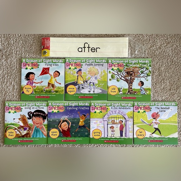 Scholastic | Other | Scholastic A Season Of Sight Words Spring 8 Book ...